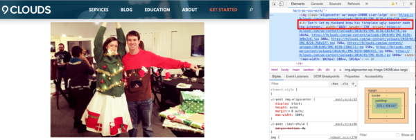 The Importance of Alt Attributes (AKA Alt Text) - 9 Clouds